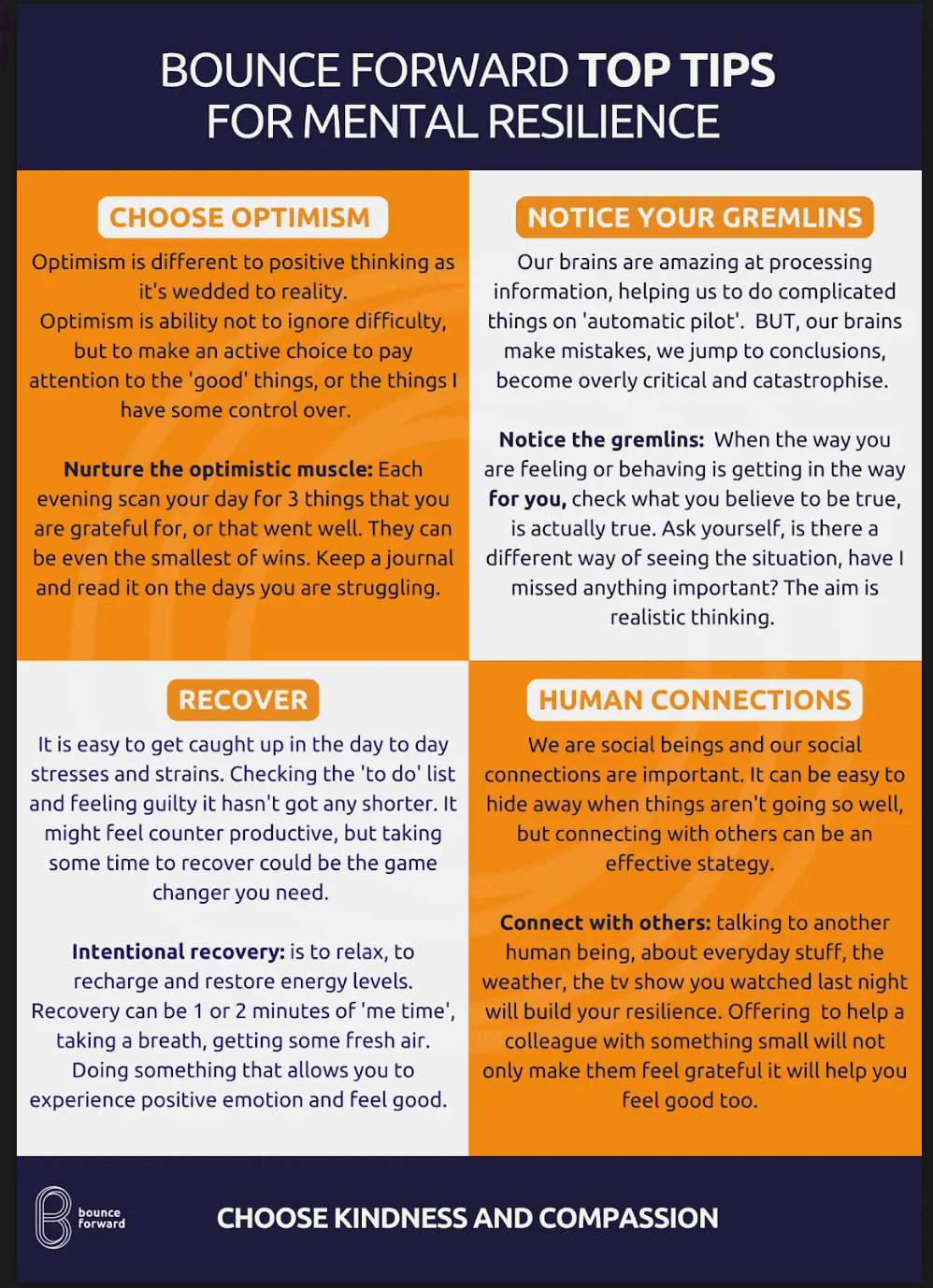 Top Tips for Mental Resilience from Bounce Forward - andResilience